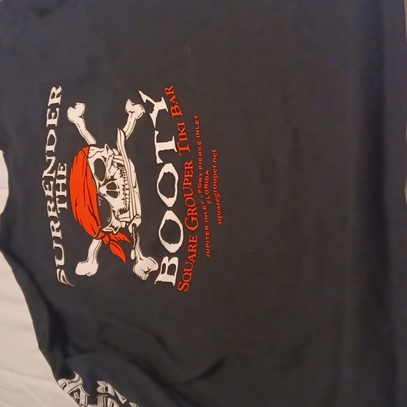 Gildan | Shirts | Gildan Square Grouper Bar Mens Slogan Graphic Ls Tee ...